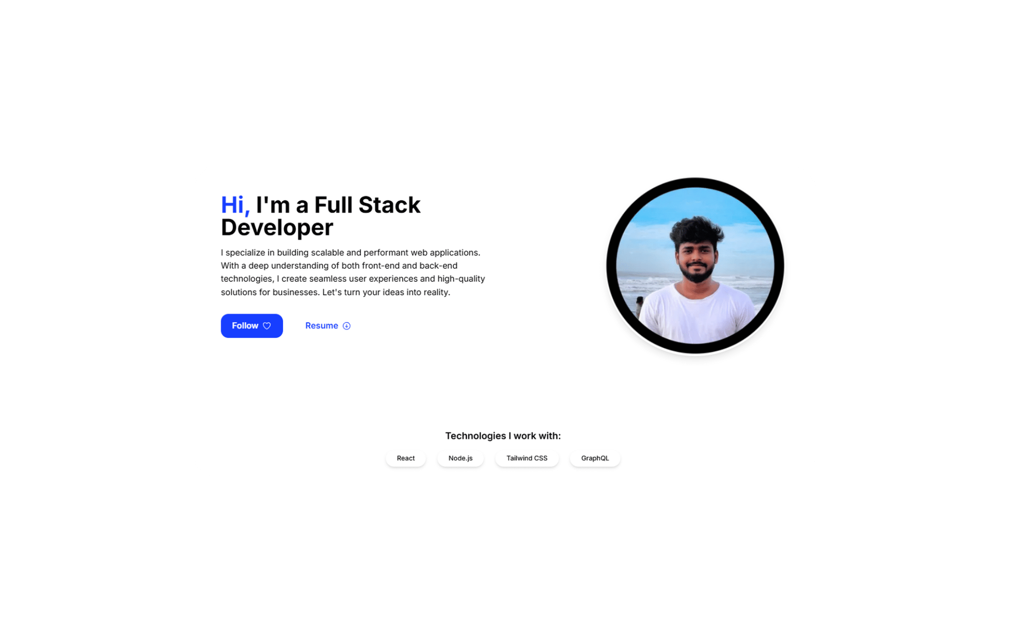 sections | Lightswind UI